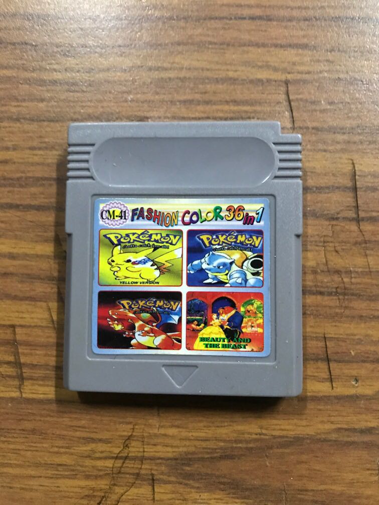 Gameboy Colour advanced SP Pokémon games cartridge, Video Gaming ...