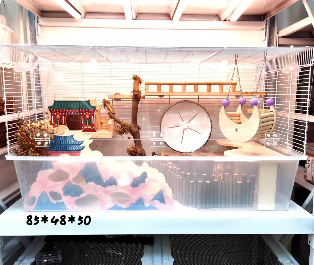 Hamster cage, Pet Supplies, Homes & Other Pet Accessories on Carousell