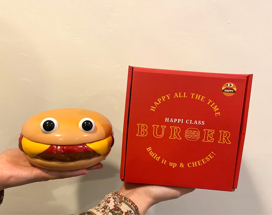 Happi class Burger 漢堡, 書籍、休閒與玩具, 玩具、公仔、桌遊在旋轉拍賣