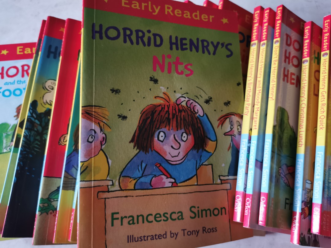 Horrid Henry, early reader, 25 books, Hobbies & Toys, Books & Magazines ...