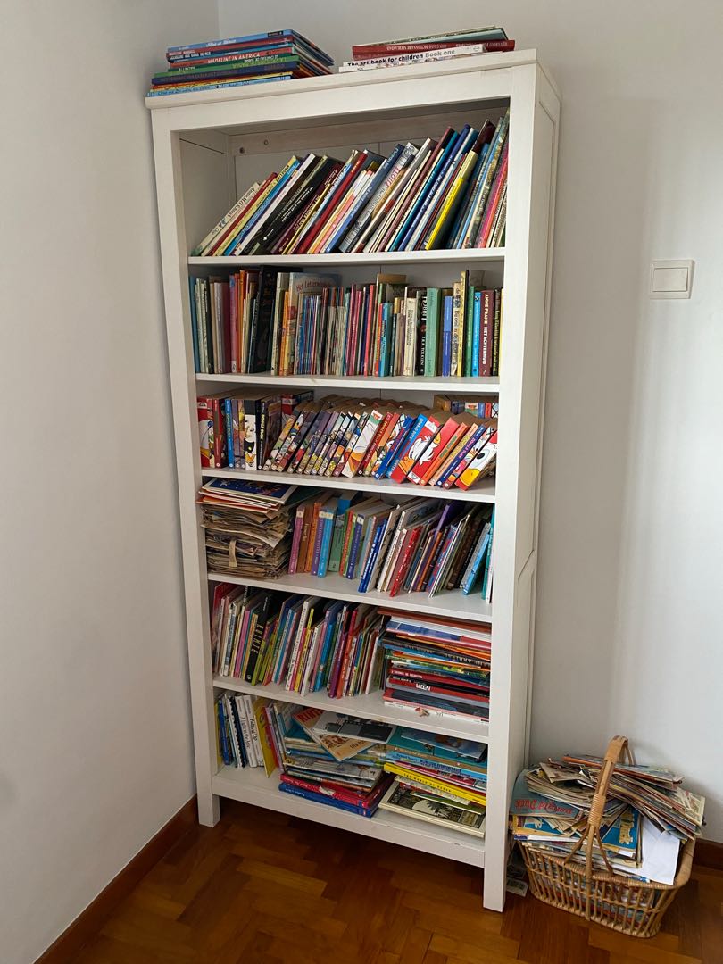ikea hemnes bookcase, Furniture & Home Living, Furniture, Shelves ...