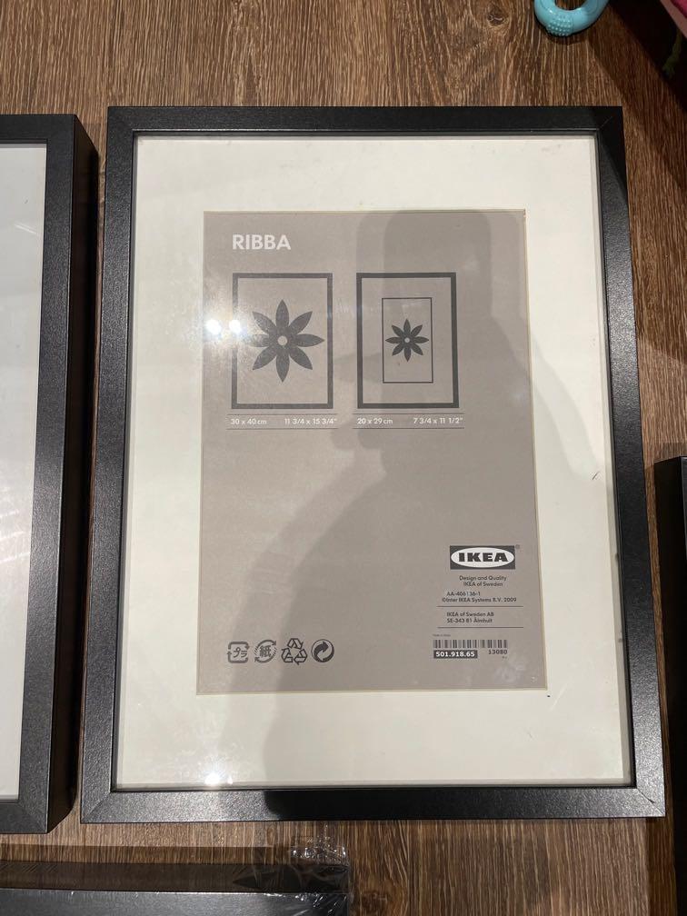 Ikea Ribba Frames 30x40, 21x30, Furniture & Home Living, Home Decor ...