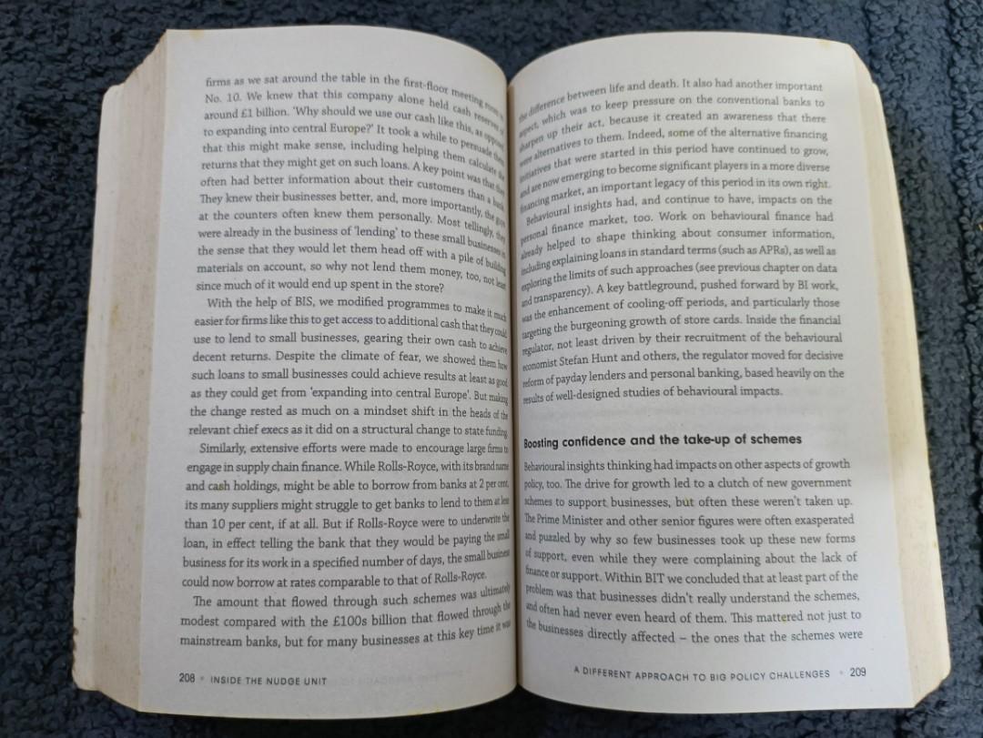 Inside the Nudge Unit-David Halpern, Hobbies & Toys, Books & Magazines ... Inside the Nudge Unit-David Halpern, Hobbies & Toys, Books & Magazines ...