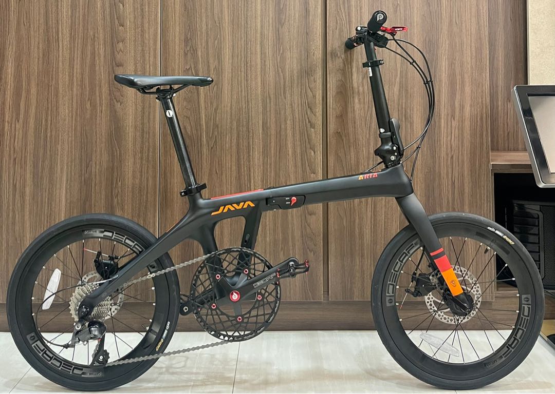 Java Aria full carbon aero foldie bike (brompton/sava/fnhon/pikes ...