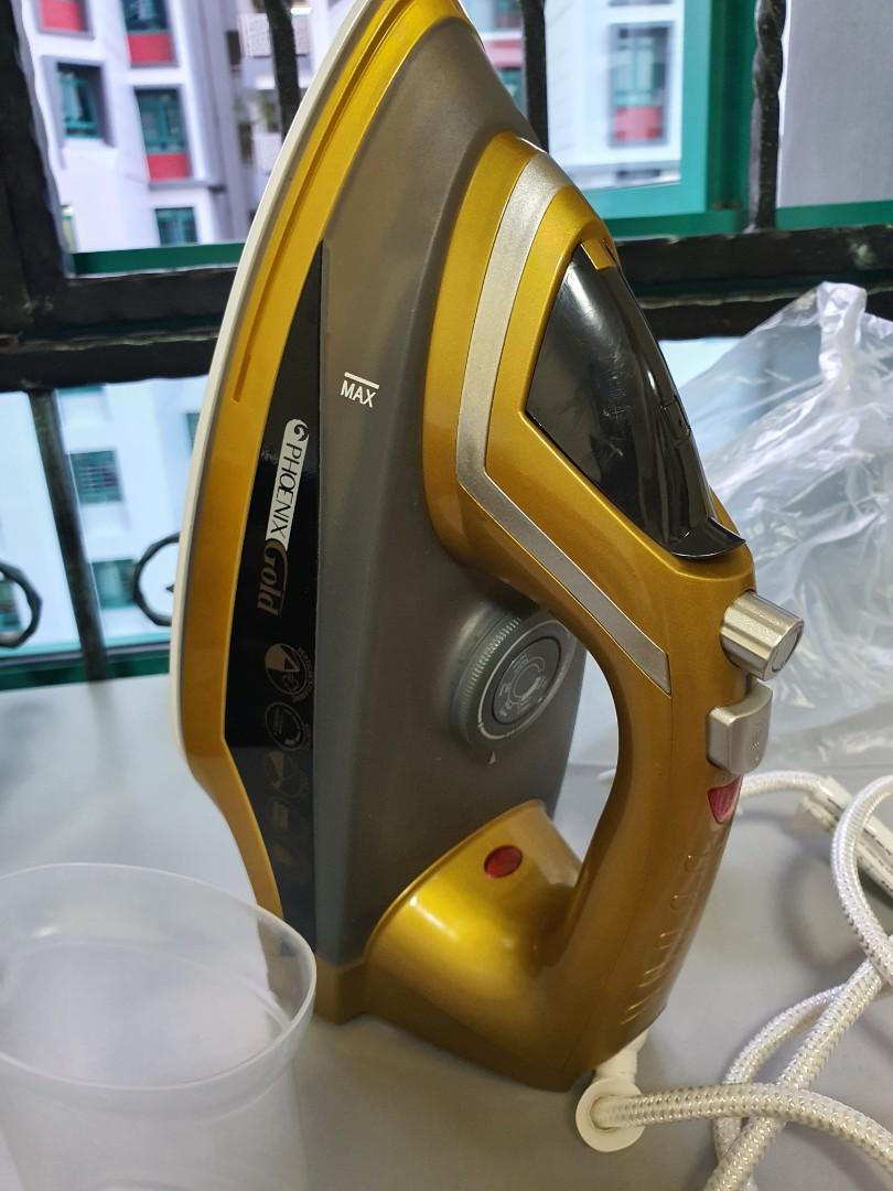 JML Phoenix Gold Steam Iron, TV & Home Appliances, Irons & Steamers on ...