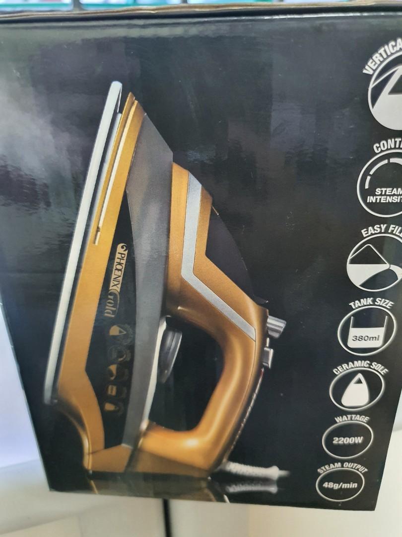 JML Phoenix Gold Steam Iron, TV & Home Appliances, Irons & Steamers on ...