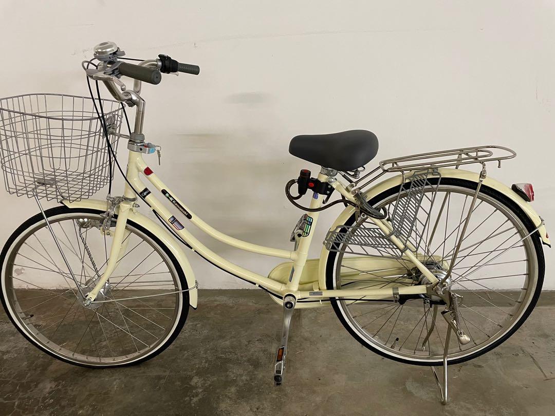 Kawasaki Retro 3-speed 24 Inch city bike, Sports Equipment, Bicycles ...