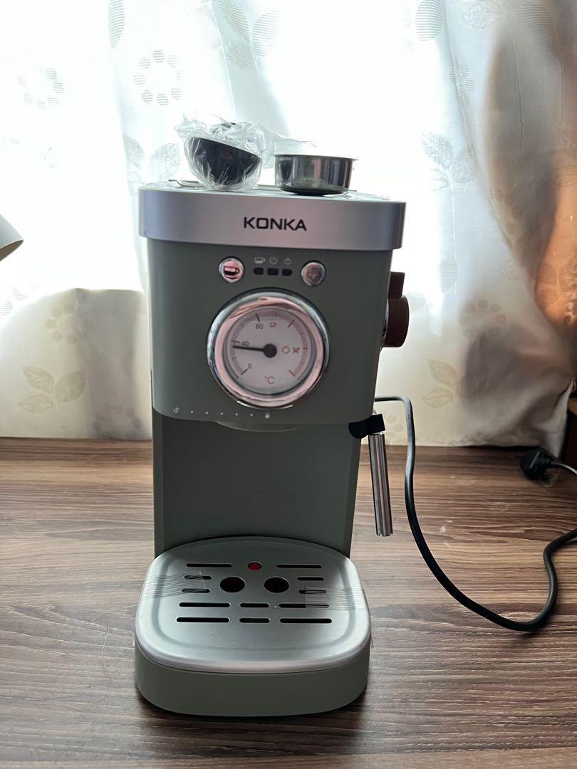 Konka Capsule Coffee Maker Retro Full Semi Automatic (Nespresso capsule ...