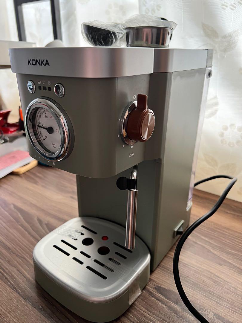 Konka Capsule Coffee Maker Retro Full Semi Automatic (Nespresso capsule ...