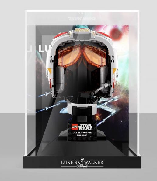 Lego 75327 : Luke Skywalker (Red Five) Helmet Display Box, Hobbies ...