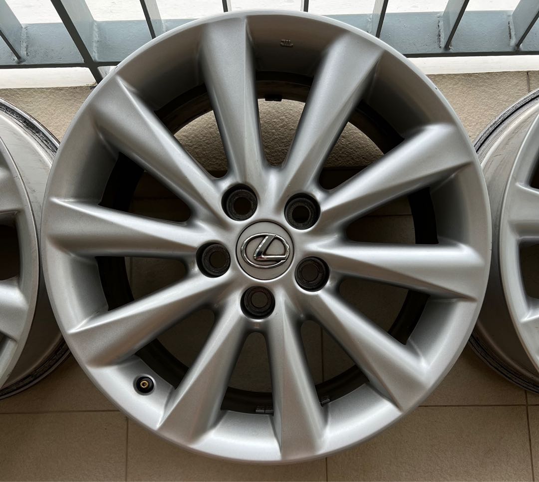 Lexus IS250 Original 17 inch Rims, Car Accessories, Tyres & Rims on ...