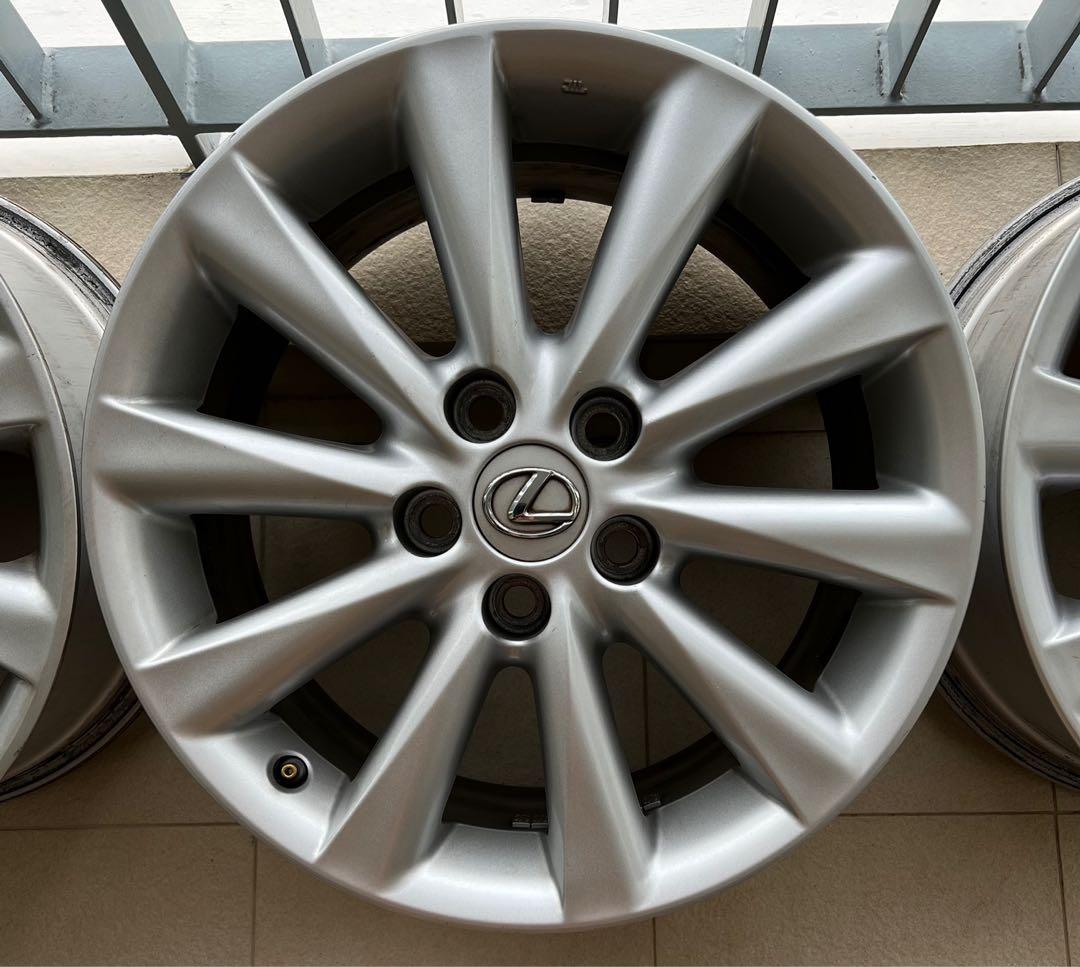 Lexus IS250 Original 17 inch Rims, Car Accessories, Tyres & Rims on ...