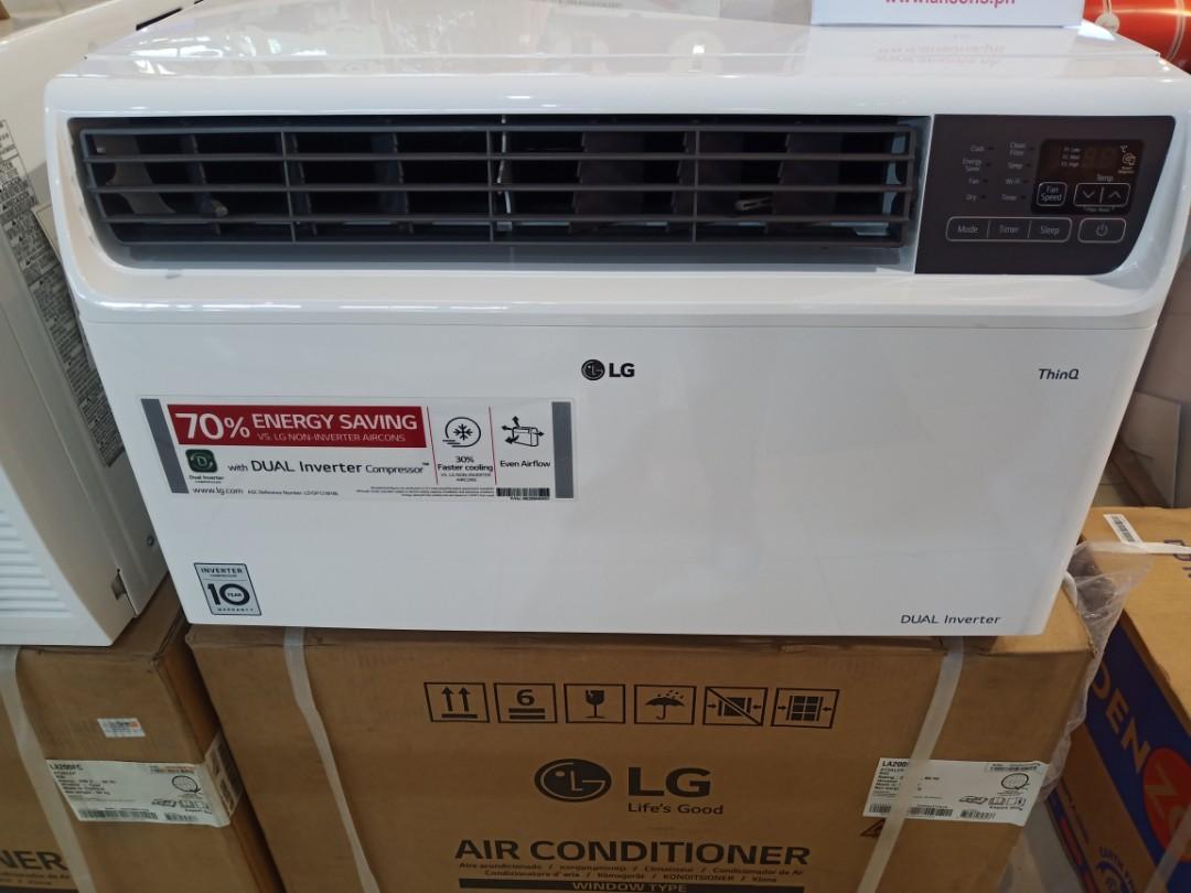 Lg Window Type Dual Inverter, TV & Home Appliances, Air Conditioning ...