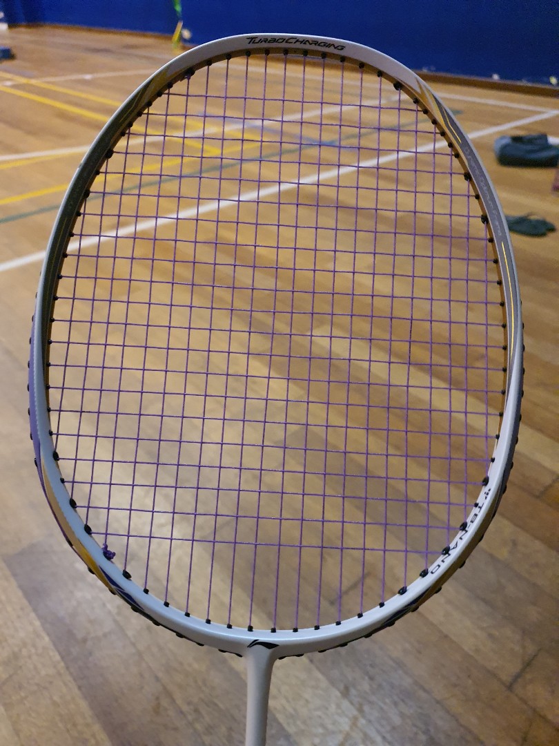 Li ning N7II (Rare white), Sports Equipment, Sports & Games, Racket ...