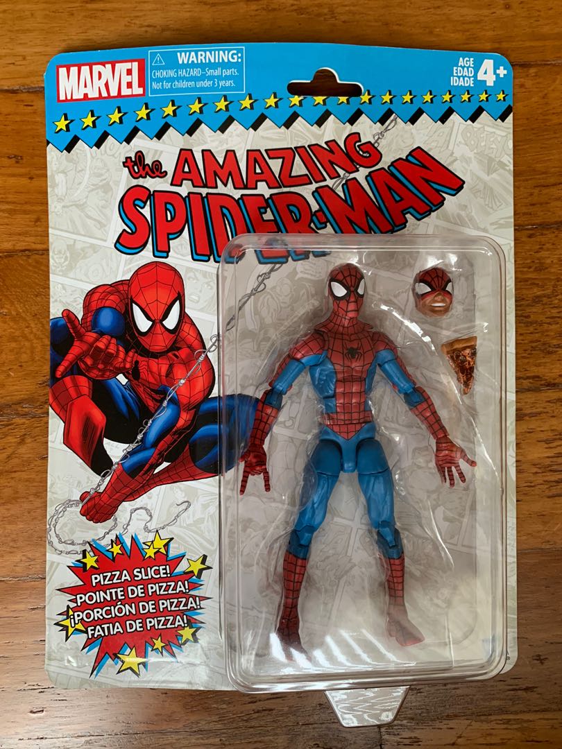 marvel legends spider-man retro pizza, Hobbies & Toys, Toys & Games on ...