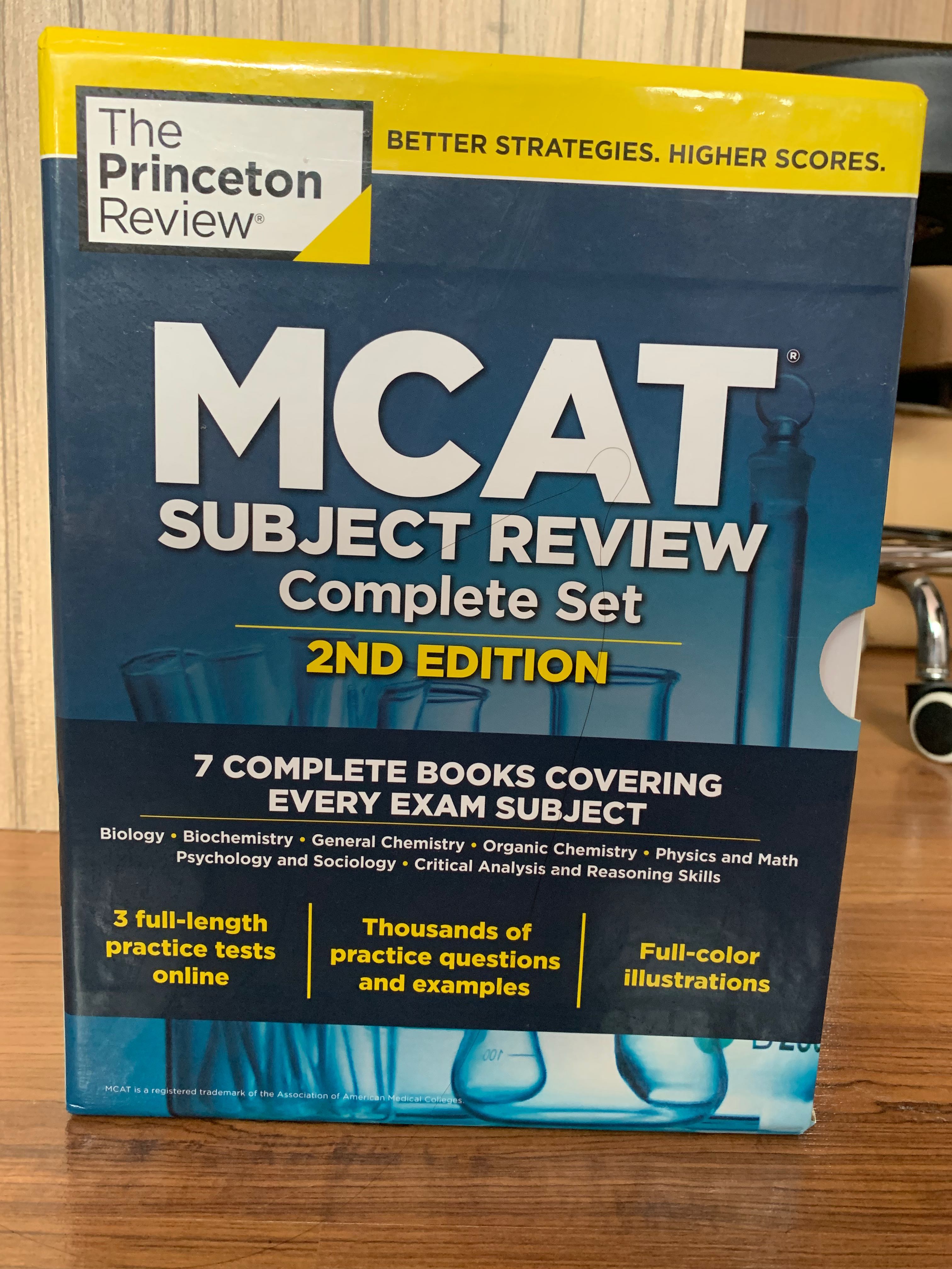 MCAT 2nd Edition Princeton Review, Hobbies & Toys, Books & Magazines ...