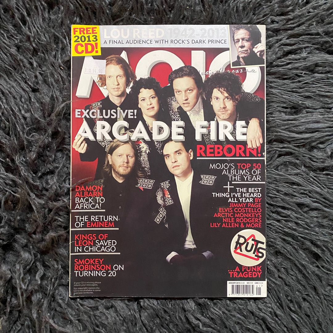 MOJO MAGAZINES ARCADE FIRE reborn!, Hobbies & Toys, Books & Magazines ...