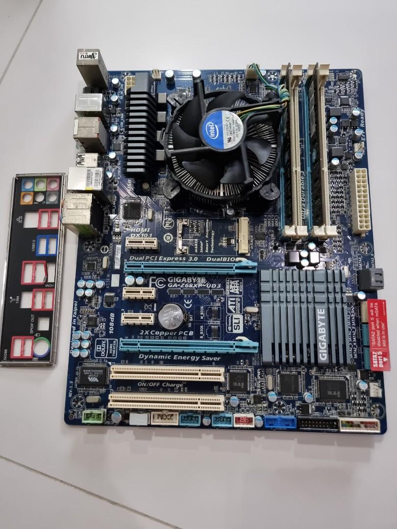 Motherboard , RAM and cpu, Computers & Tech, Parts & Accessories ...