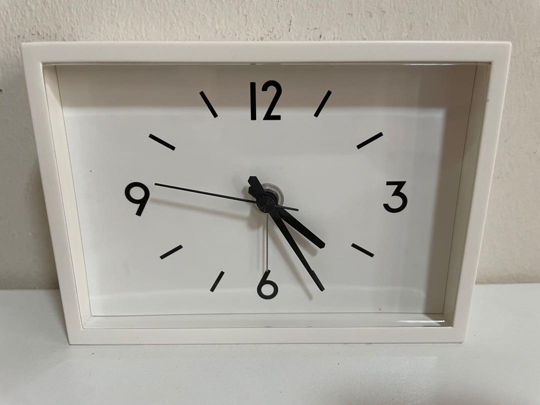 MUJI STATION ALARM CLOCK, Furniture & Home Living, Home Decor, Clocks ...