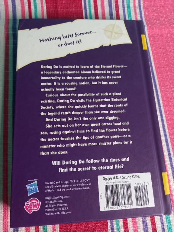 My Little Pony "Daring Do and the Eternal Flower", Hobbies & Toys, Books & Magazines, Children's ...