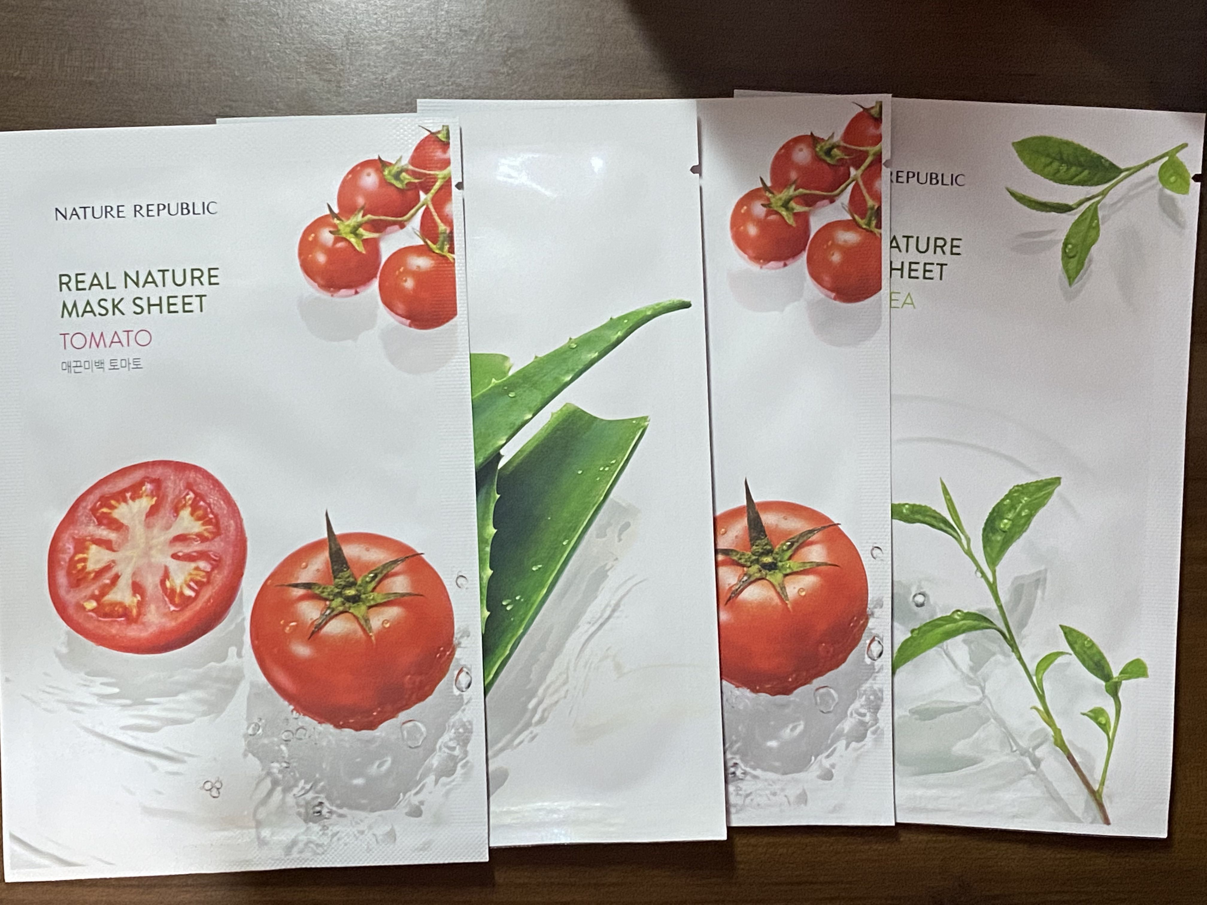 Nature Republic Real Nature Mask Sheet, Beauty & Personal Care, Face ...