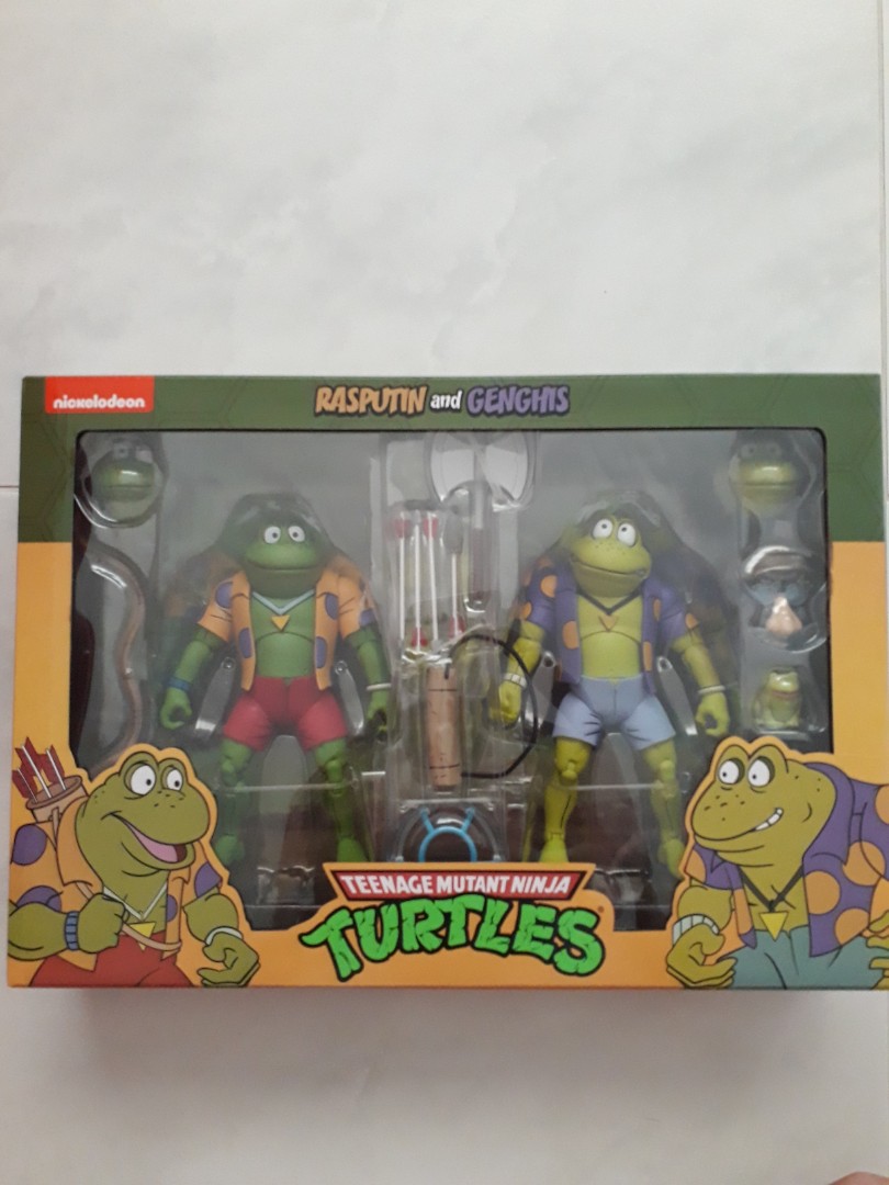 NECA Nickelodeon TMNT Teenage Mutant Ninja Turtles Rasputin and Genghis ...