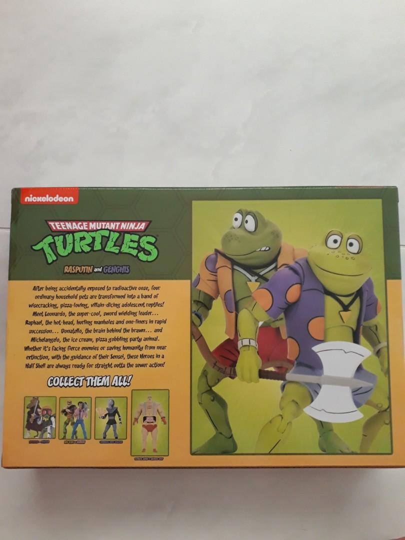 NECA Nickelodeon TMNT Teenage Mutant Ninja Turtles Rasputin and Genghis ...