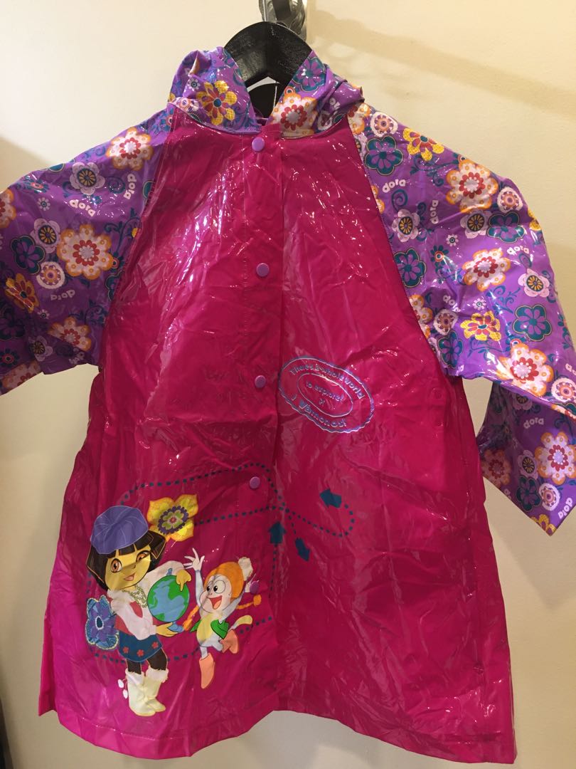 Nickelodeon Dora Kids Raincoat, Babies & Kids, Babies & Kids Fashion on ...