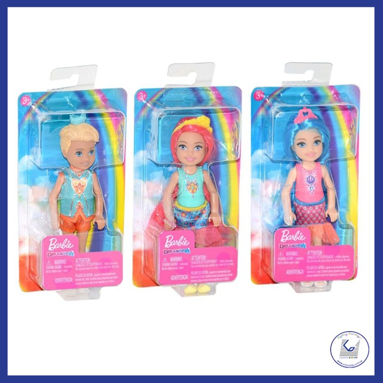 Original Mattel Barbie Dreamtopia Chelsea Doll Assorted, Hobbies & Toys ...