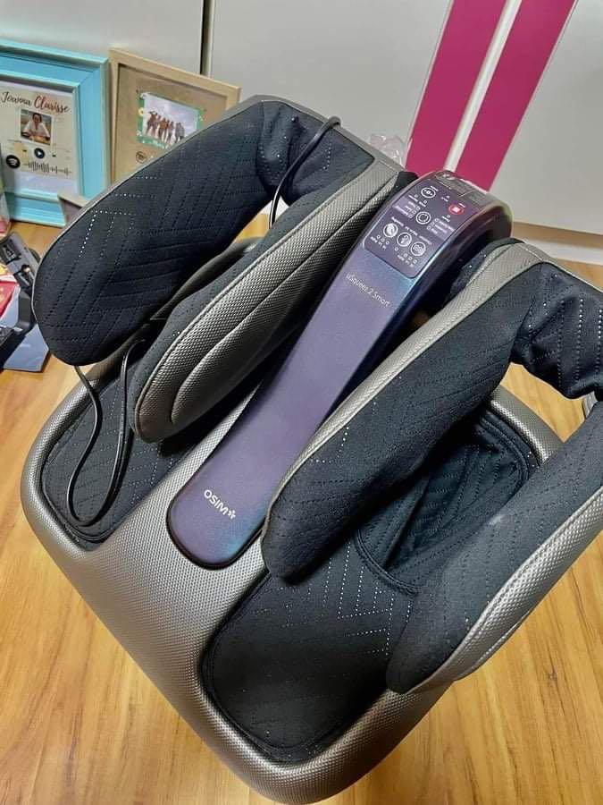 OSIM uSqueez 2 Smart Leg Massager, Health & Nutrition, Massage Devices ...