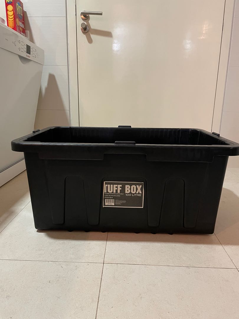 Outdoor tuff boxes 100 L, Furniture & Home Living, Home Improvement ...