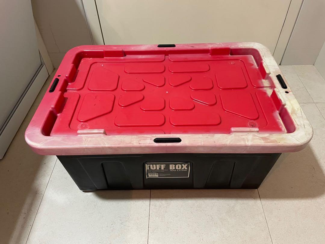 Outdoor tuff boxes 100 L, Furniture & Home Living, Home Improvement ...