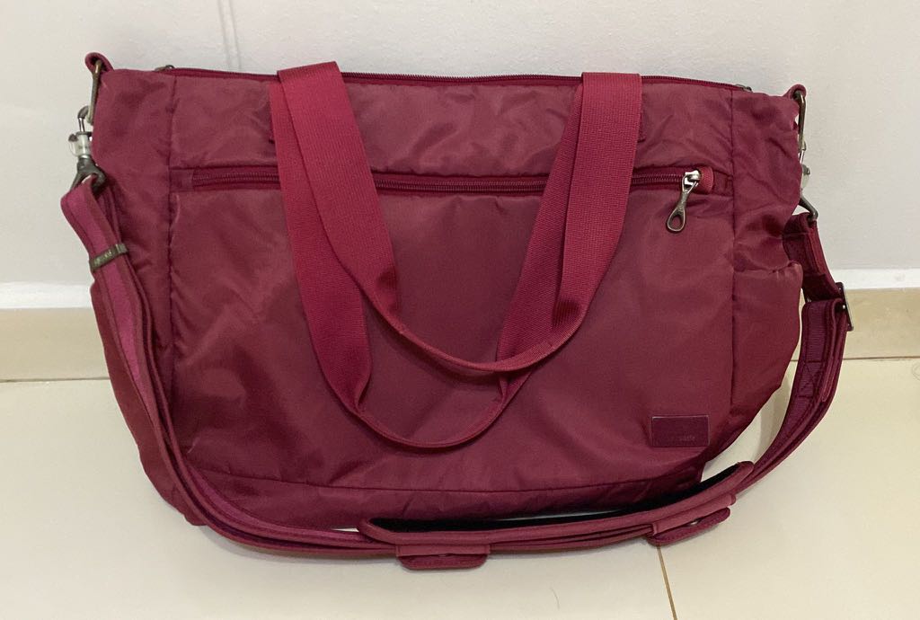 Pacsafe bag foc, Women's Fashion, Bags & Wallets, Shoulder Bags on ...
