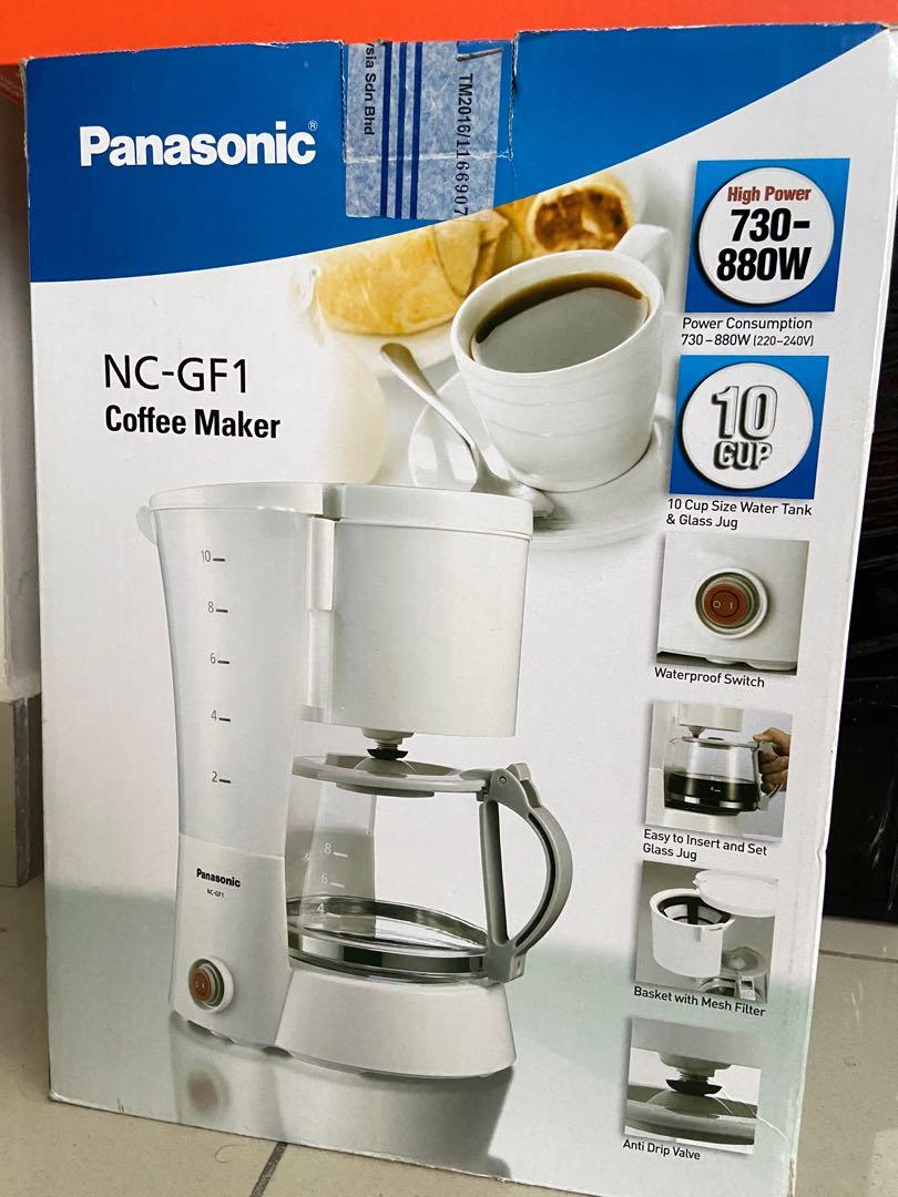 Panasonic Coffee Maker NC-GF1, TV & Home Appliances, Kitchen Appliances ...
