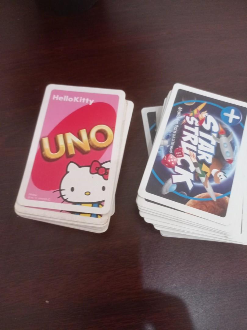 Permainan kartu uno, pokemon,star truck tidak komplit 951, Toys ...