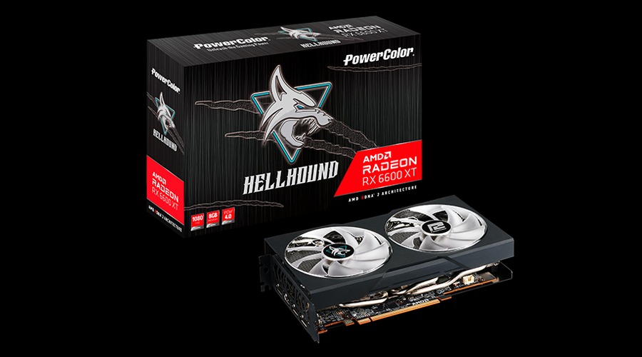 Powercolor Radeon RX 6600 XT Hellhound, Computers & Tech, Parts ...