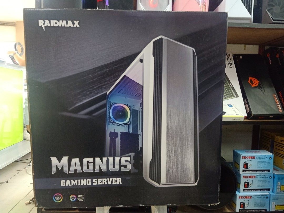 RAIDMAX MAGNUS GAMING SERVER CASE, Computers & Tech, Desktops on Carousell