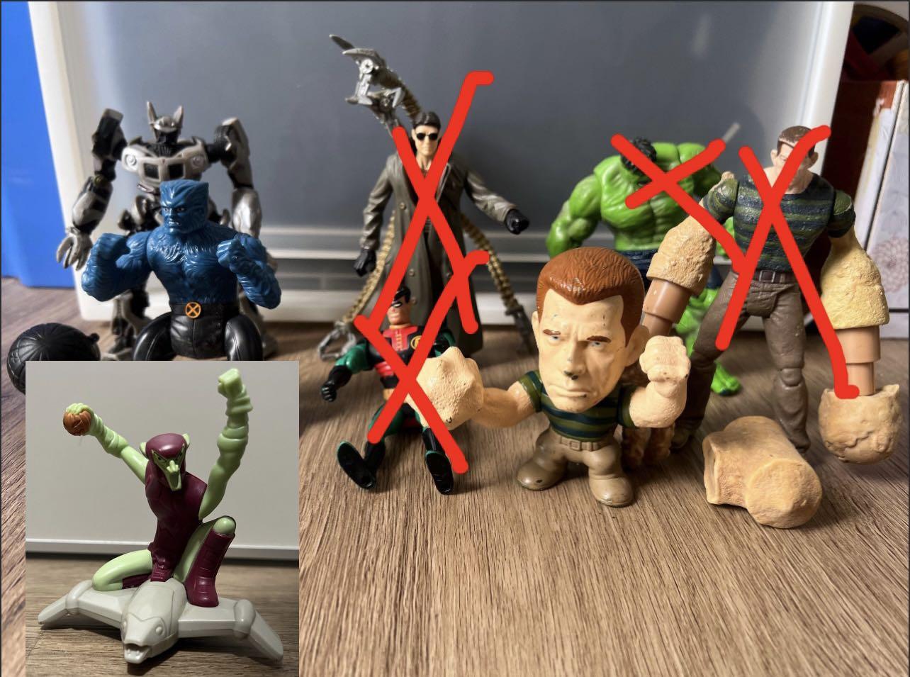Random Action Figures‼️, Hobbies & Toys, Toys & Games on Carousell