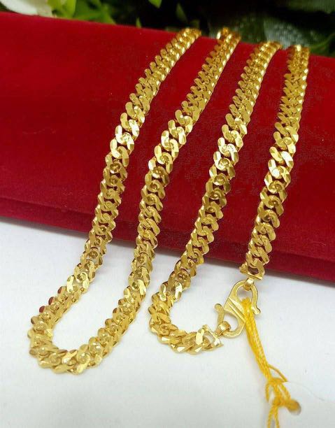 Rantai Leher Emas 916, Women's Fashion, Jewelry & Organisers, Anklets ...