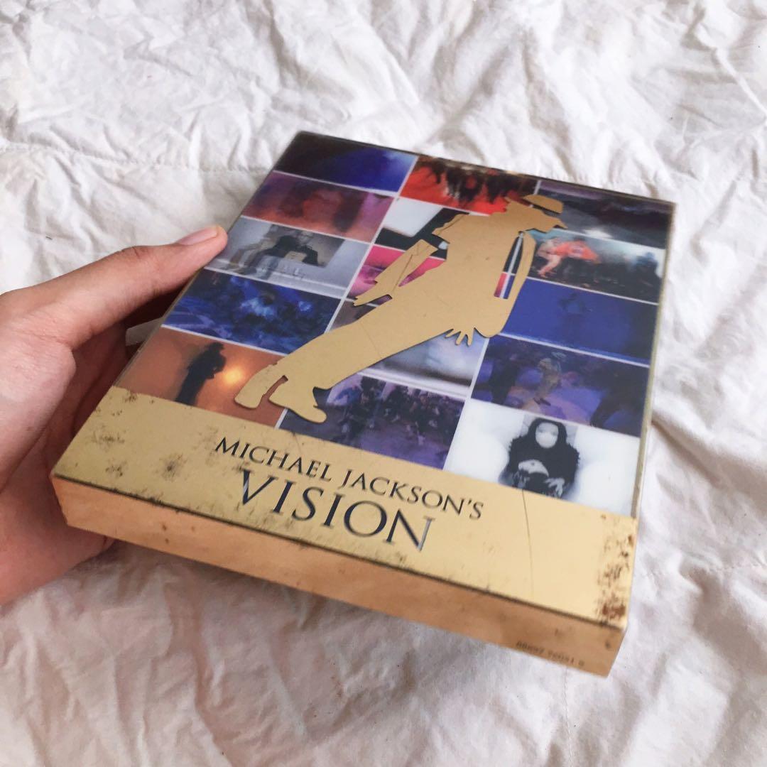 RARE Michael Jackson’s Vision DVD 3 Disc Set - Deluxe Version ...