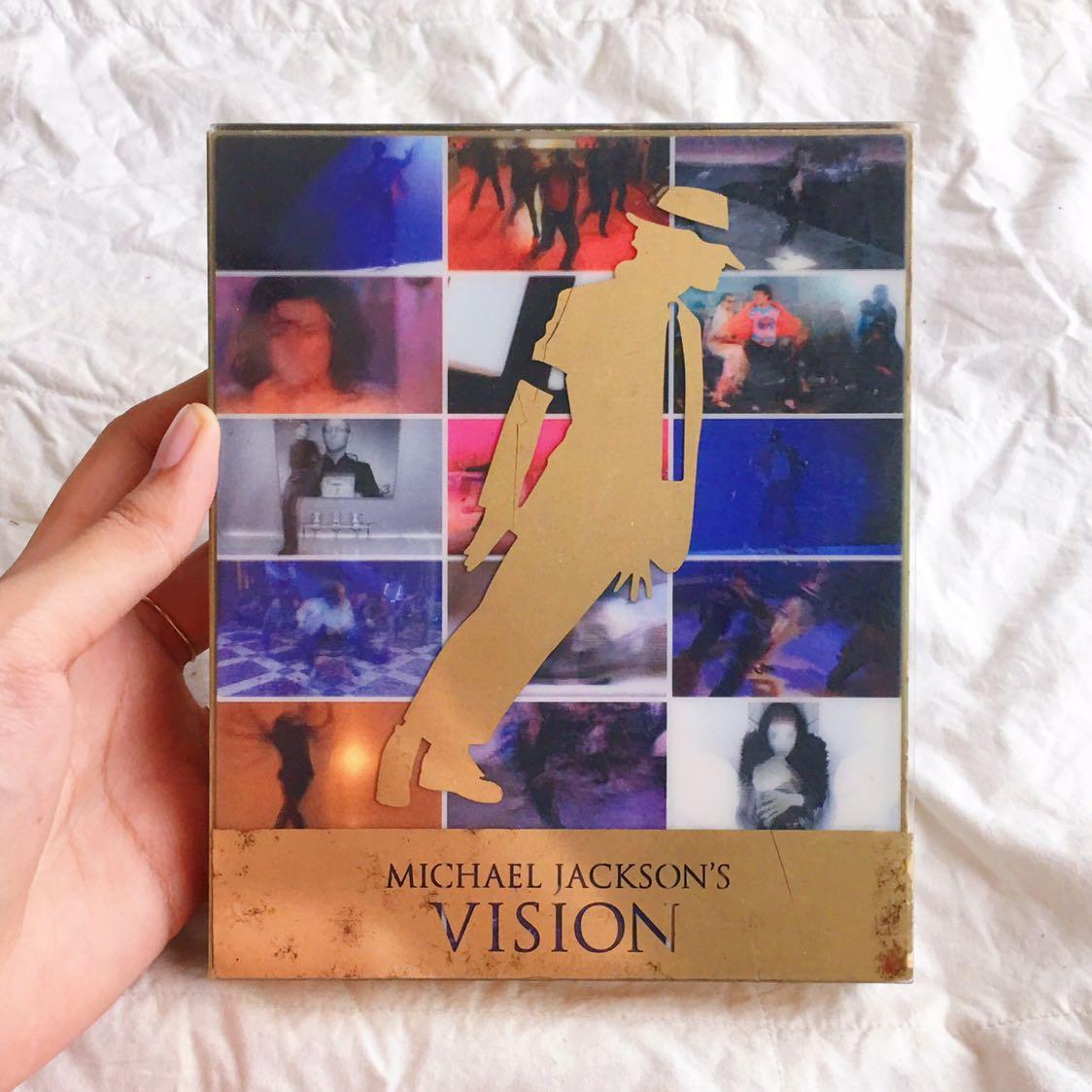 RARE Michael Jackson’s Vision DVD 3 Disc Set - Deluxe Version ...