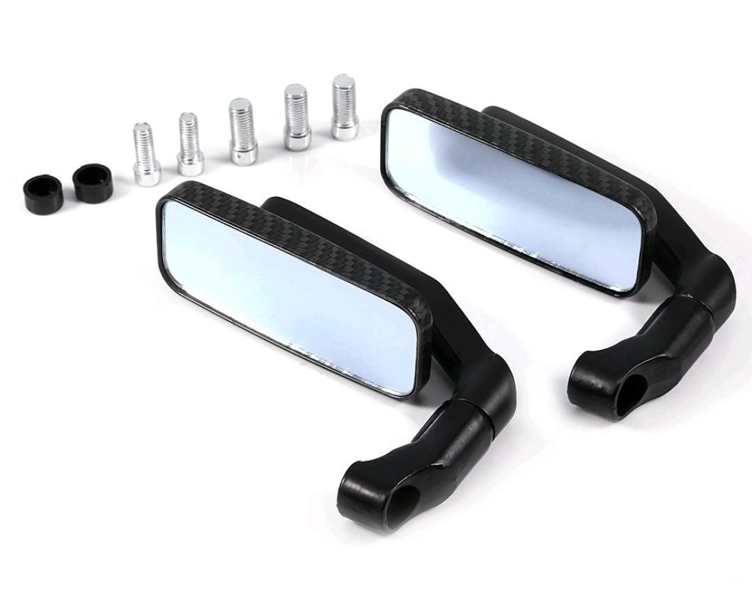Rectangular side mirror, Motorcycles, Motorcycle Accessories on Carousell