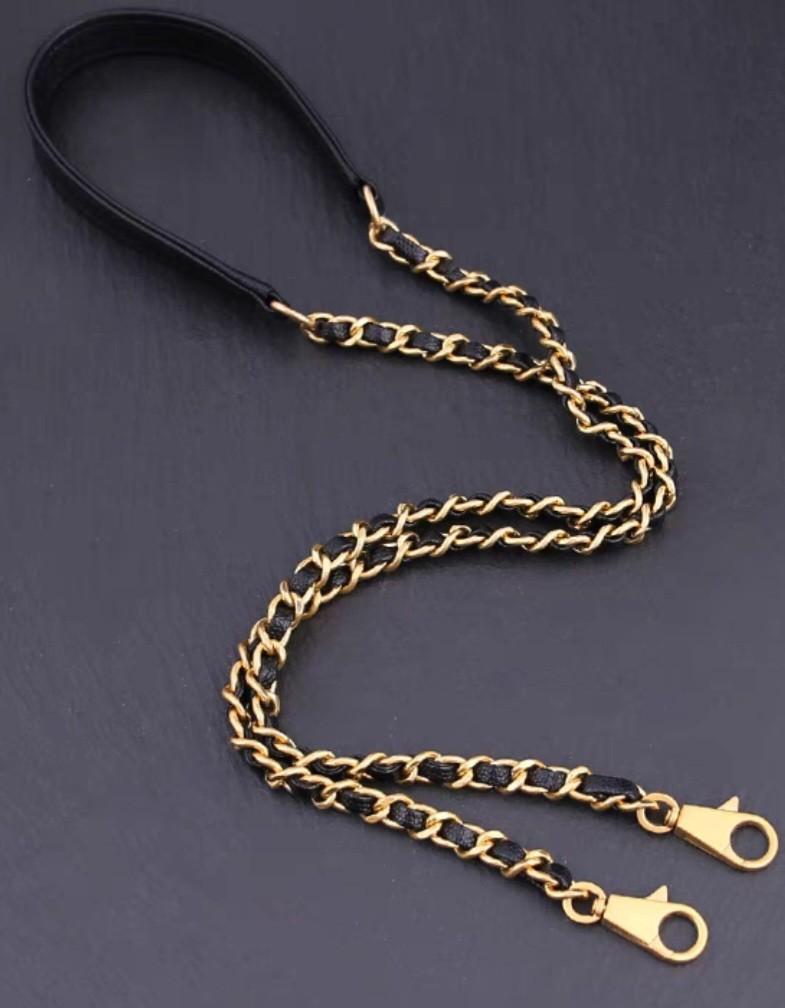 Replacement Leather Chain Strap for Chanel Coco Handle, Luxury, Bags ...