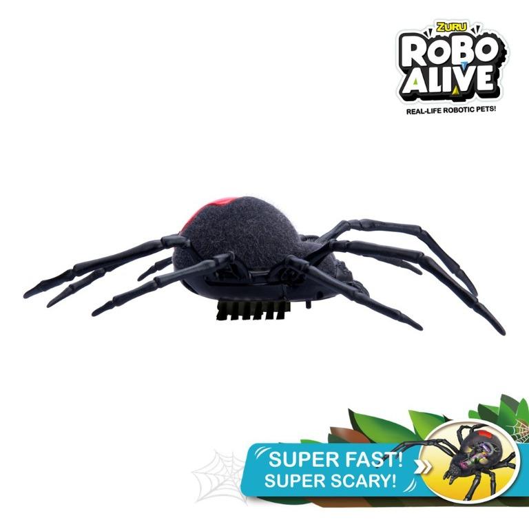 Robo Alive Crawling Spider Battery-Powered Robotic, Hobbies & Toys ...