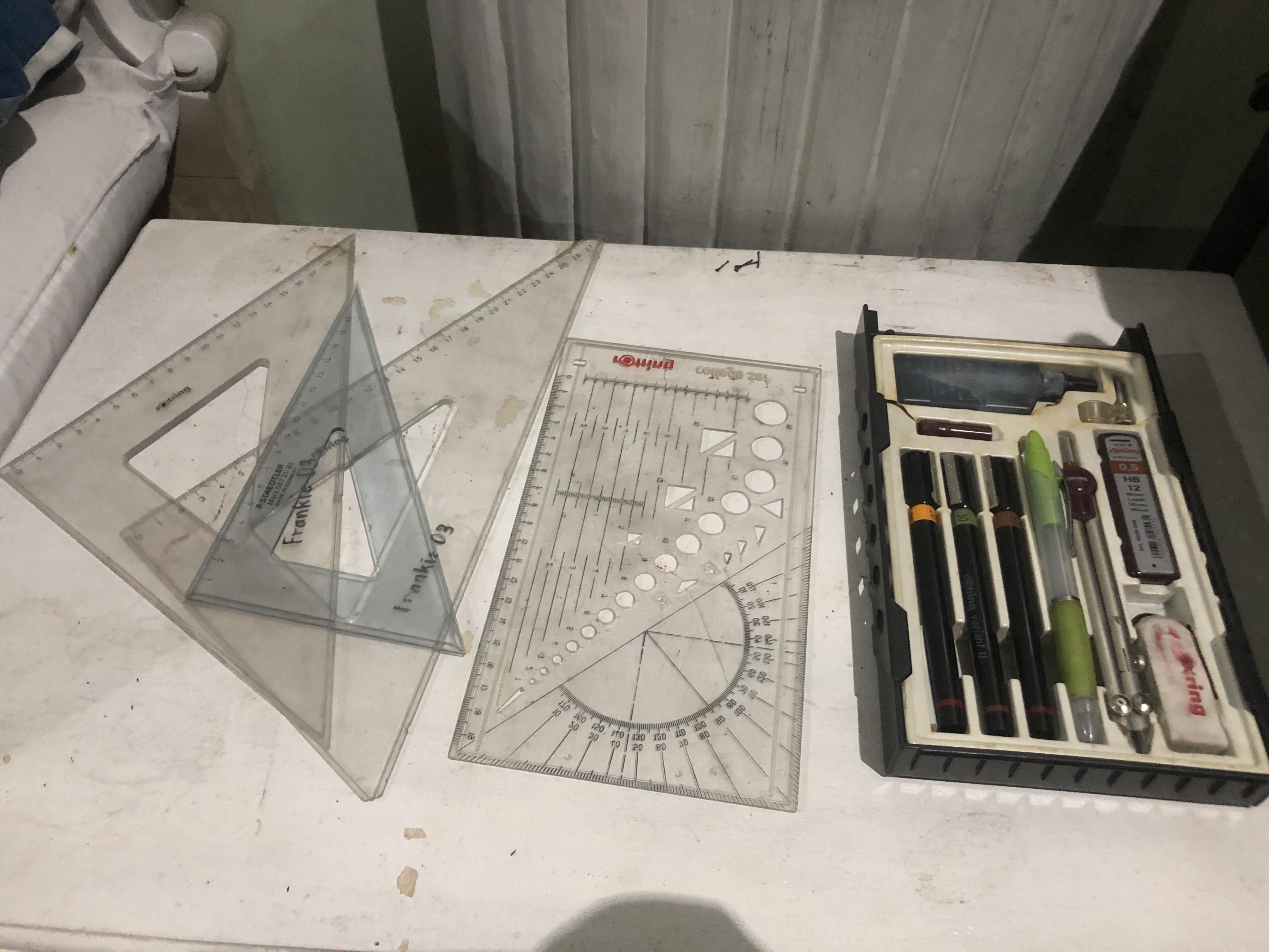 Rotring Tech Pen (college set), Hobbies & Toys, Stationary & Craft ...