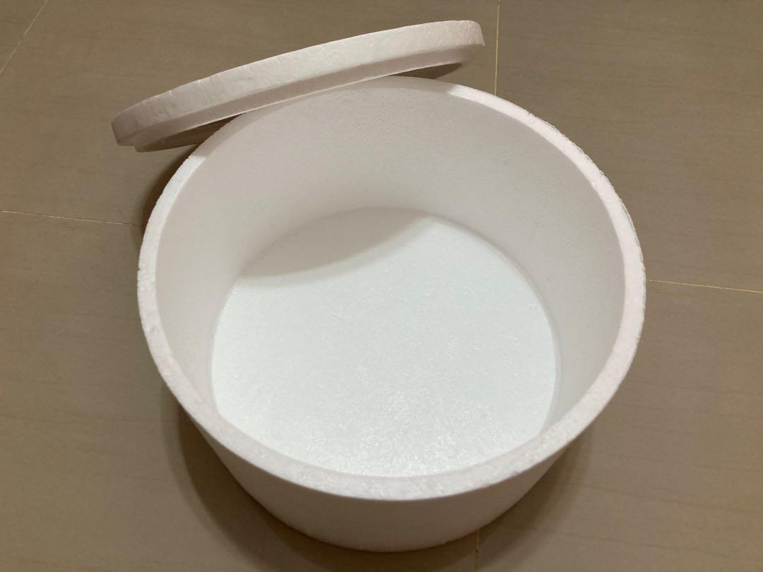 Round cooler box, Furniture & Home Living, Kitchenware & Tableware ...