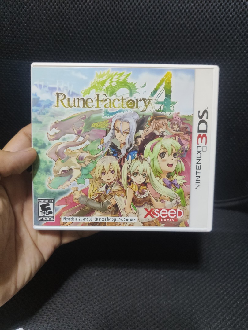 Rune factory 4 3ds game, Video Gaming, Video Games, Nintendo on Carousell