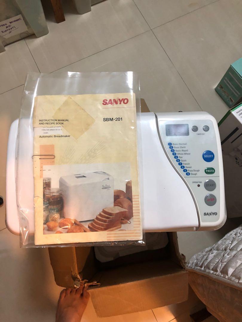 Sanyo Bread Maker, TV & Home Appliances, Kitchen Appliances ...