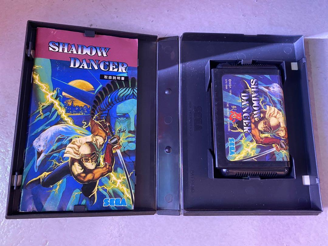 Sega Shadow Dancer game, Video Gaming, Video Games, Others on Carousell