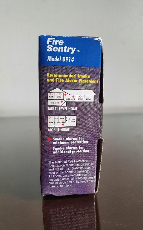 Sentry Smoke and Fire Alarm, Furniture & Home Living, Home Improvement ...